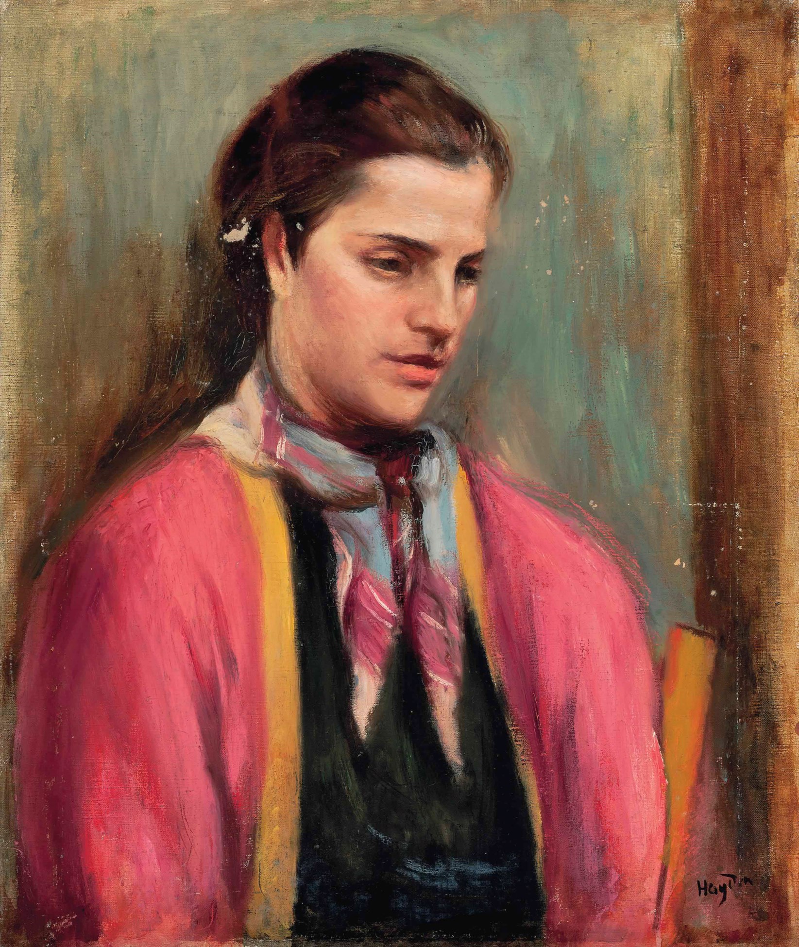 Henri Hayden (French, 1883-1970) , Portrait de femme | Christie's