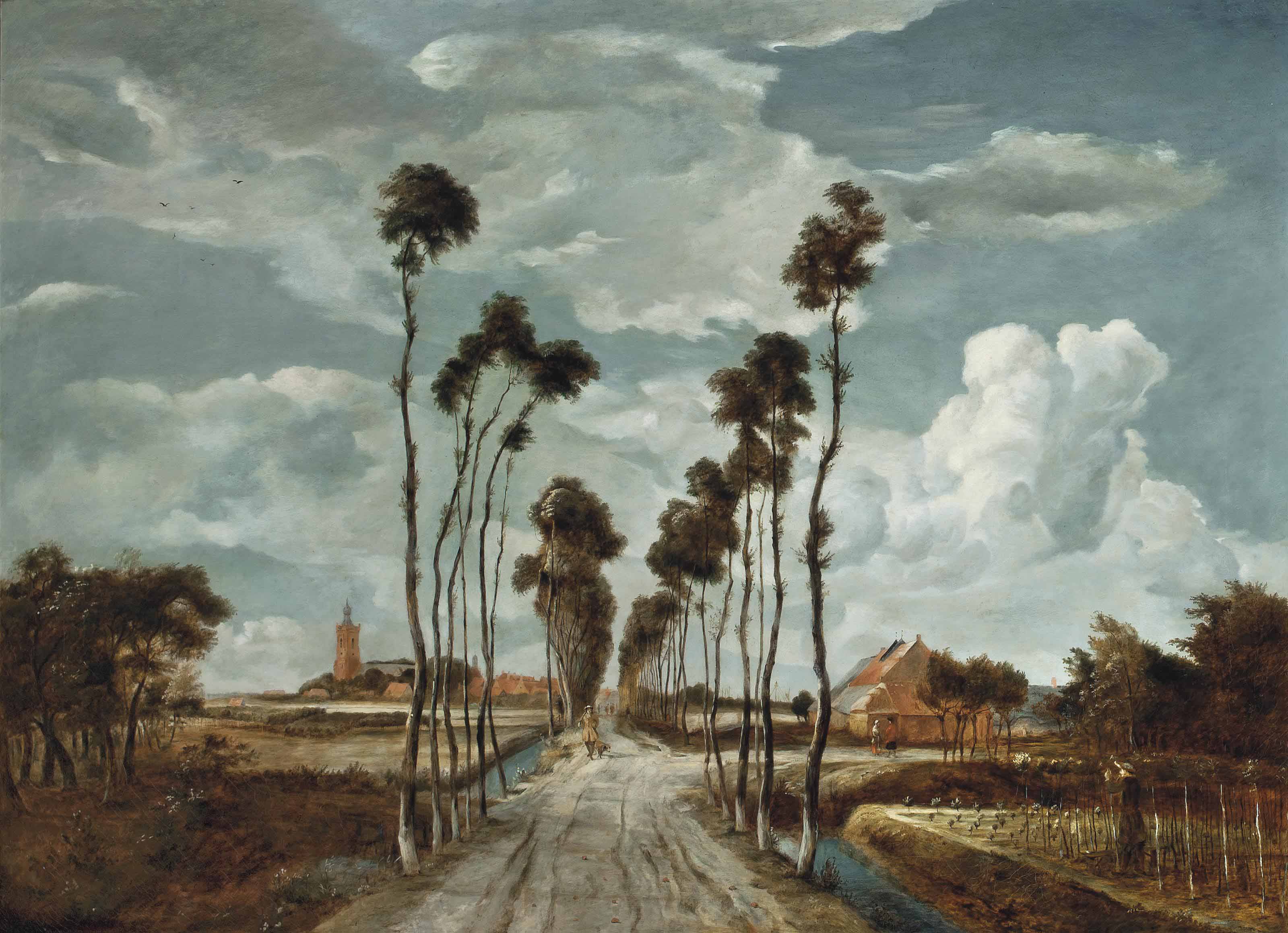 After Meindert Hobbema , The Avenue of Middelharnis | Christie's