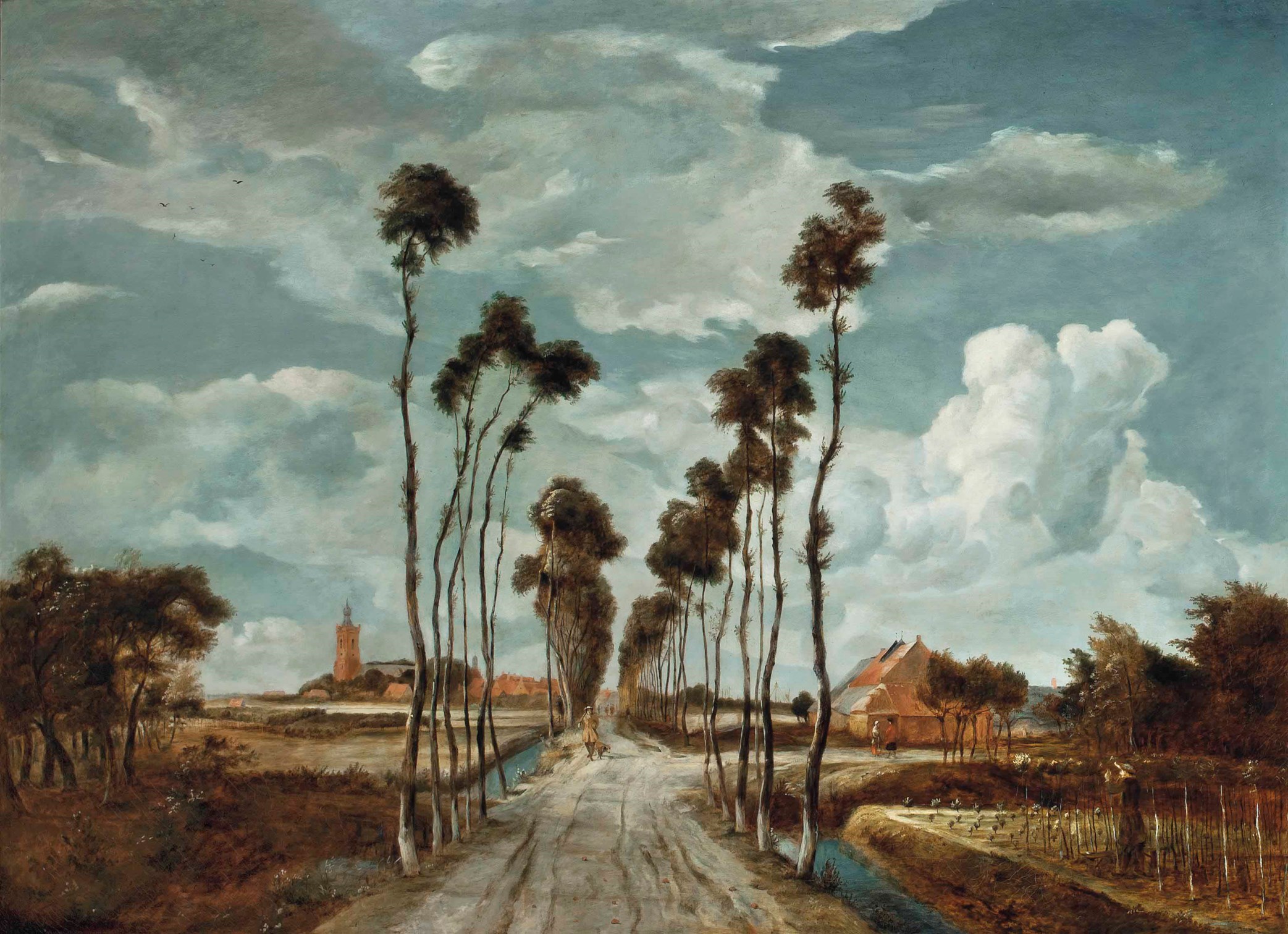 After Meindert Hobbema , The Avenue of Middelharnis | Christie's