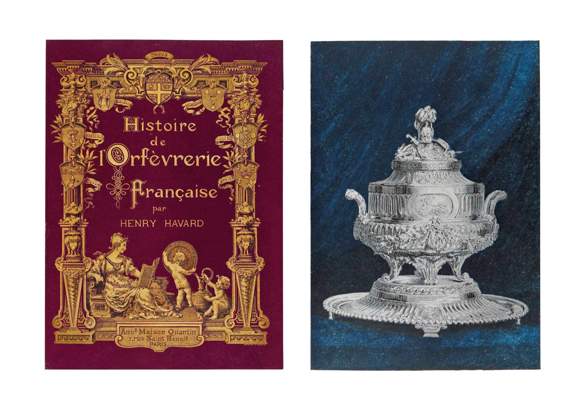 HARVARD, Henry. Histoire de l'orfèvrerie française. Paris: Réunies ...