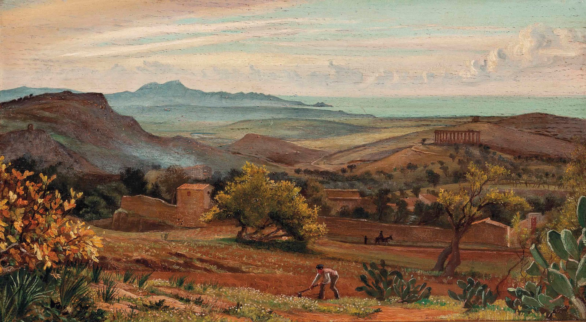 George Howard, 9th Earl of Carlisle, H.R.W.S. (1843-1911) , The Valley ...