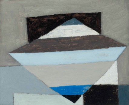 Michael Canney (1923-1999) , Blue and black landscape II | Christie's