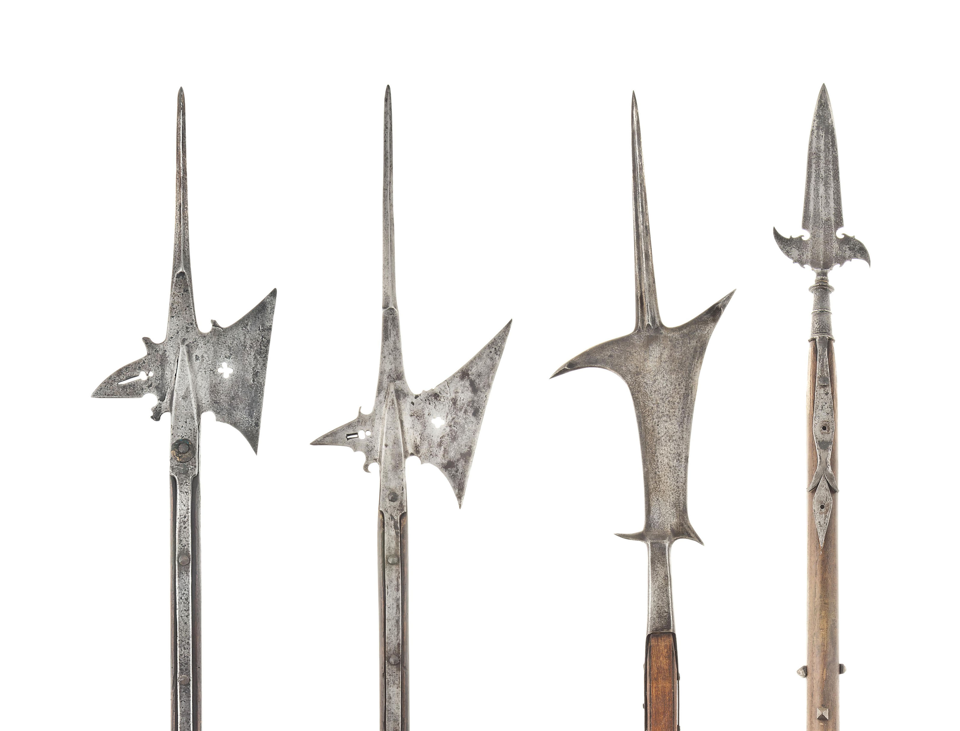 TWO HALBERDS , PROBABLY GERMAN, 16TH CENTURY | Christie's