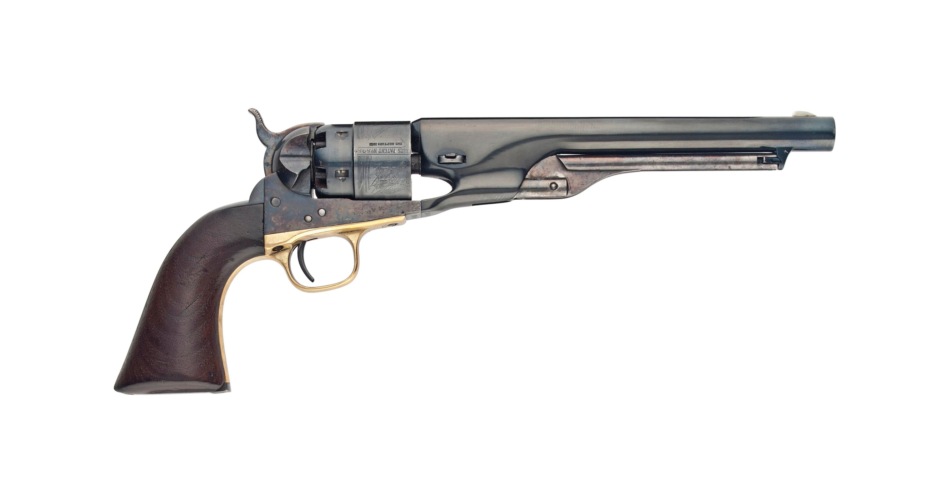 A .44 'MODEL 1860' SIX-SHOT SINGLE-ACTION PERCUSSION ARMY REVOLVER ...