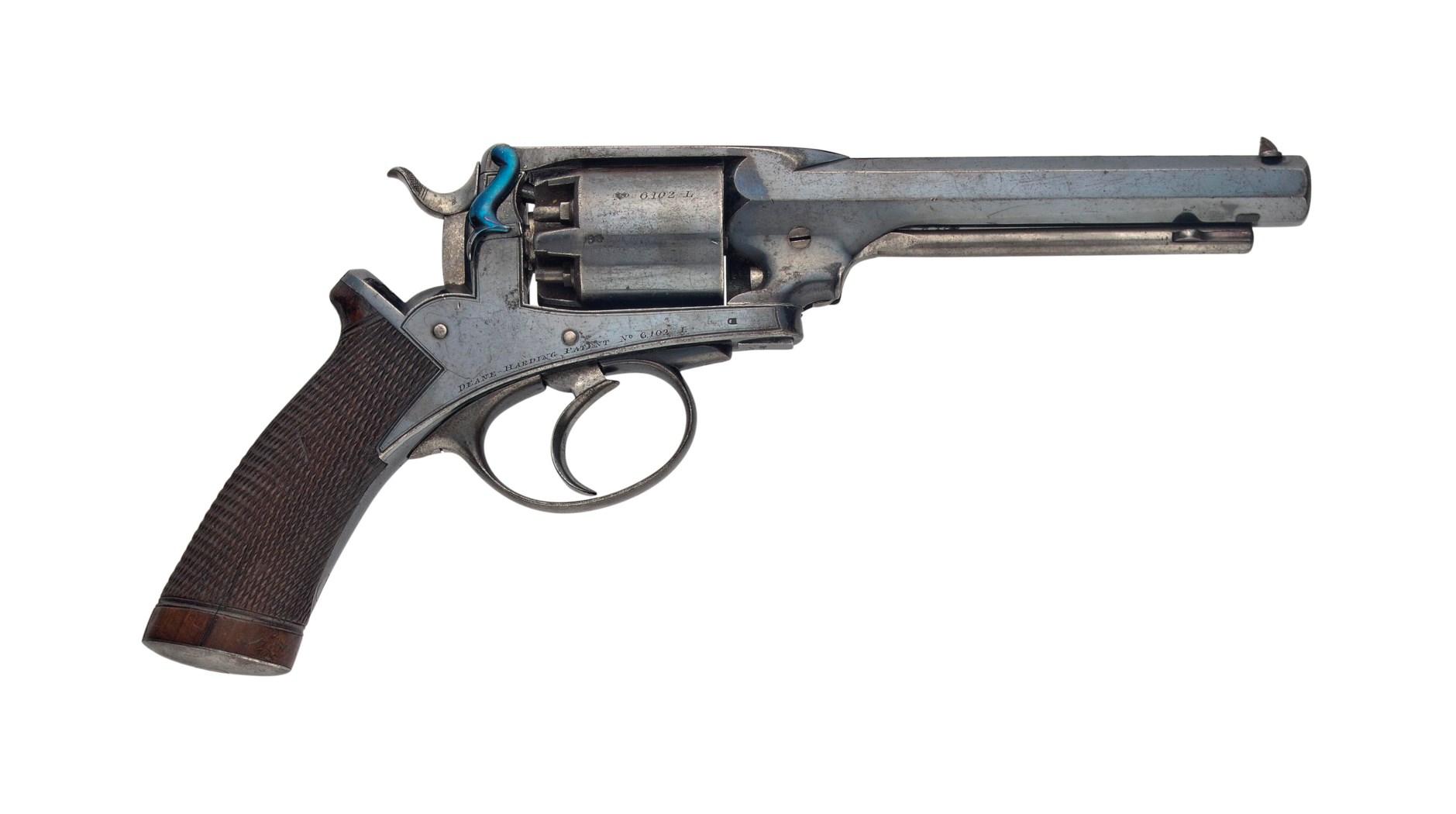 A 54-BORE DEANE-HARDING PATENT (SECOND MODEL) FIVE-SHOT DOUBLE-ACTION ...