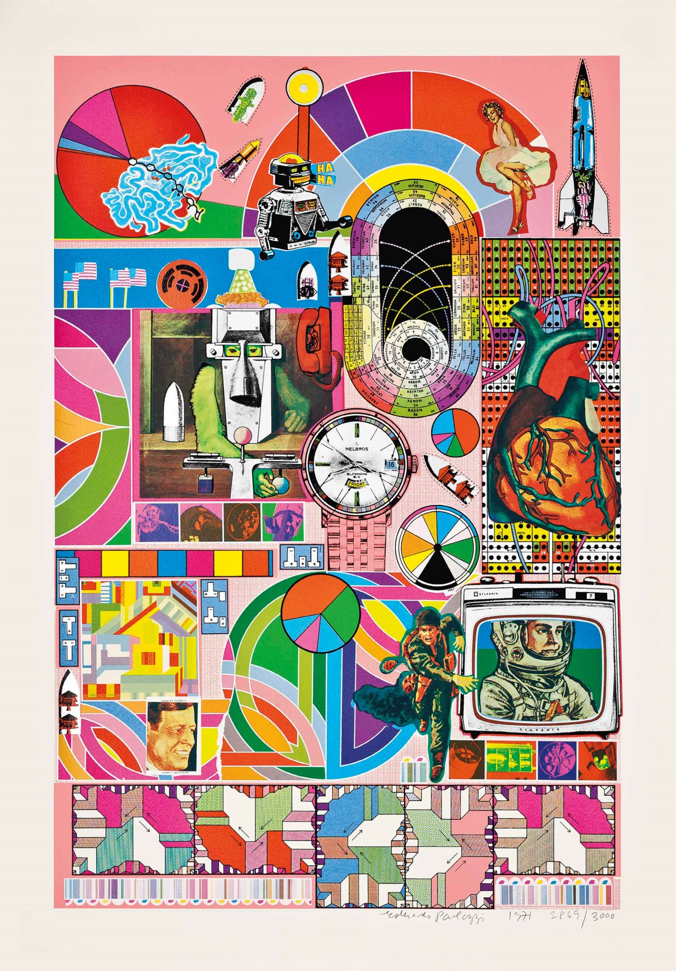 Eduardo Paolozzi (1924-2005) , Bash (three variations) | Christie's