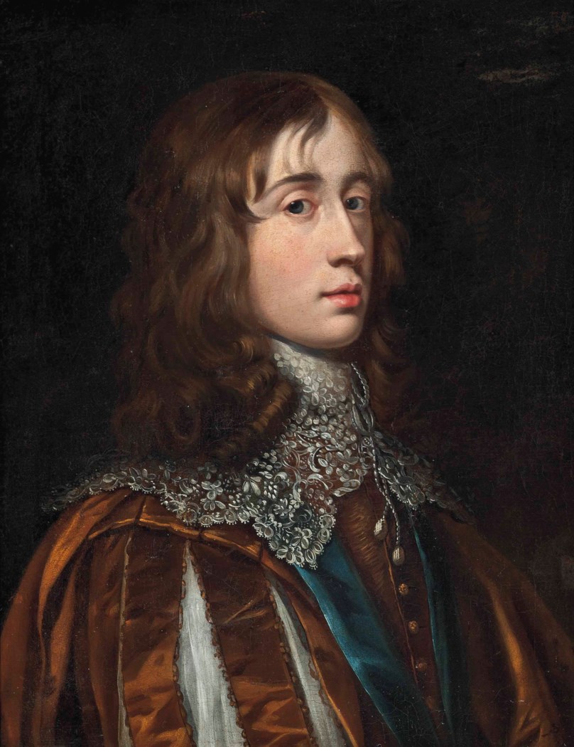 Attributed to John Hayles (fl. 1651-1679 London) , Portrait of a young ...