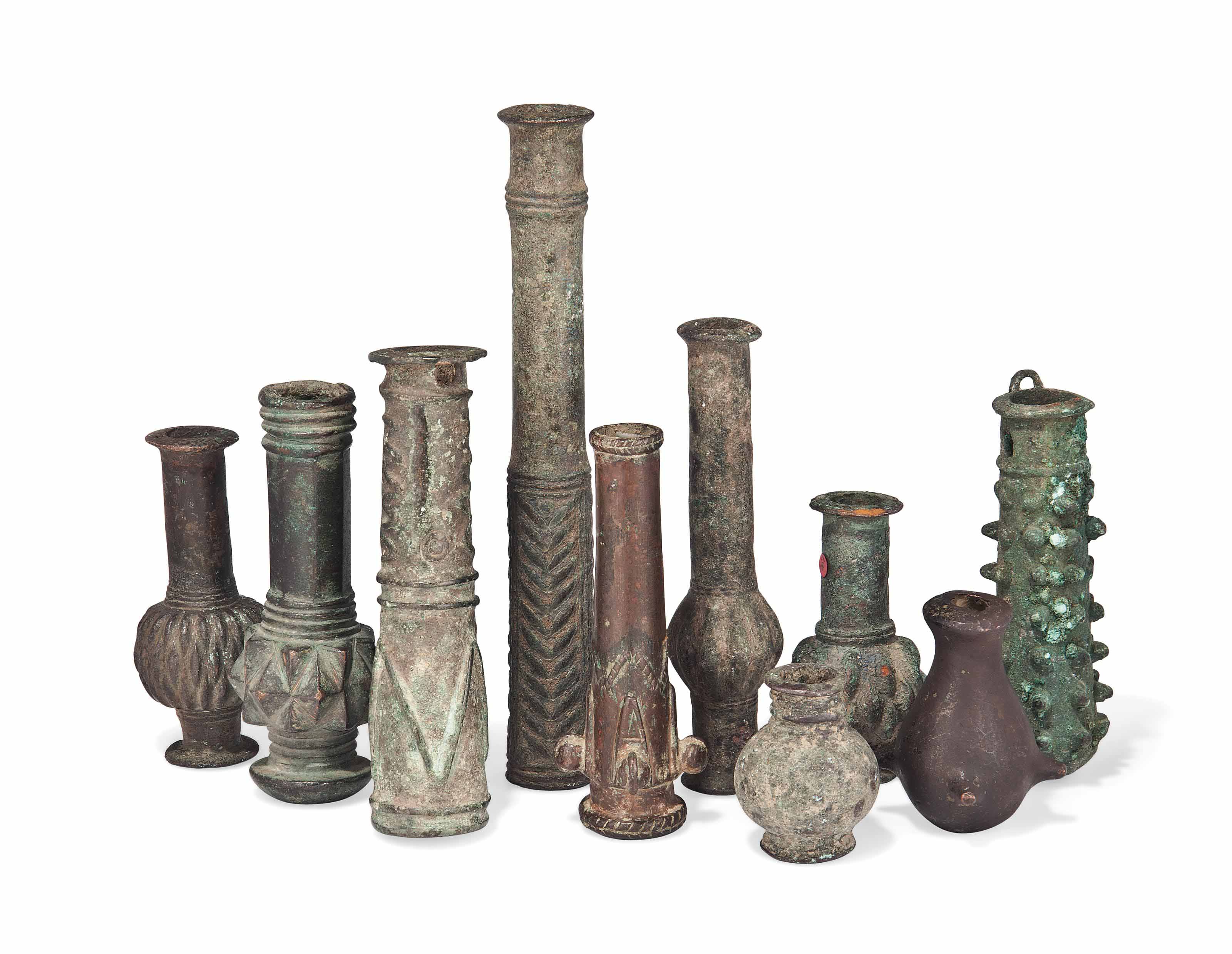 TEN ELAMITE BRONZE MACE HEADS , CIRCA 3RD-2ND MILLENNIUM B.C. | Christie's