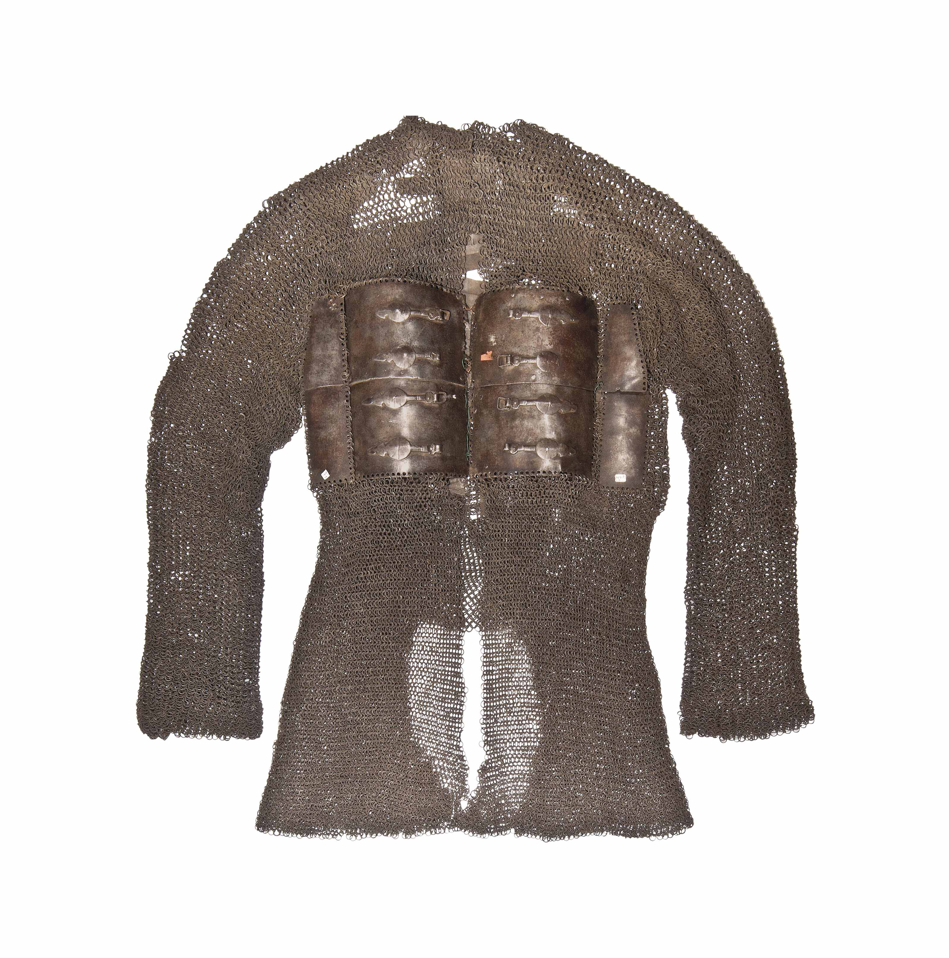 A STEEL CHAIN MAIL COAT