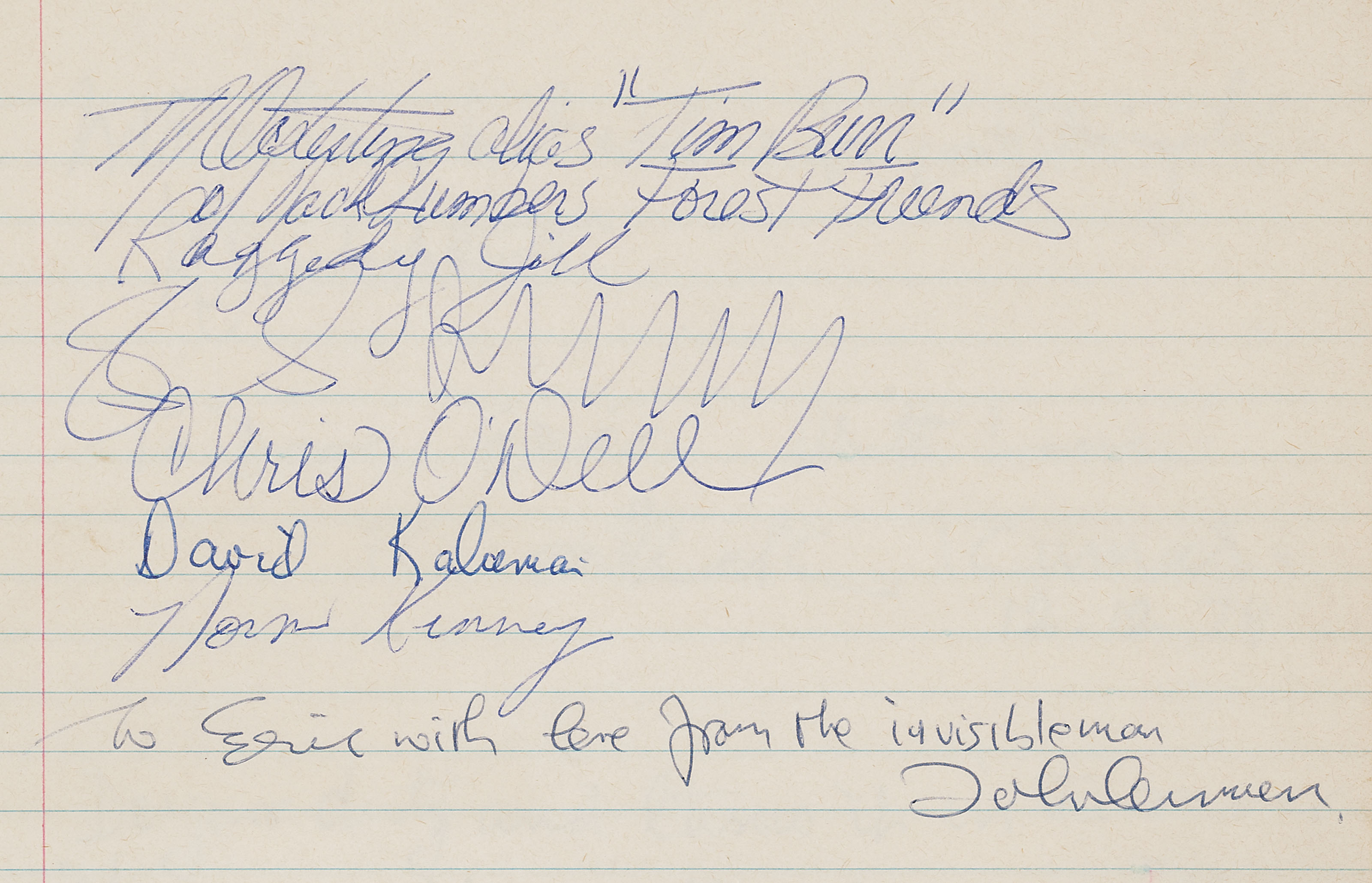 George Harrison/John Lennon, A diary signed by John Lennon and George ...