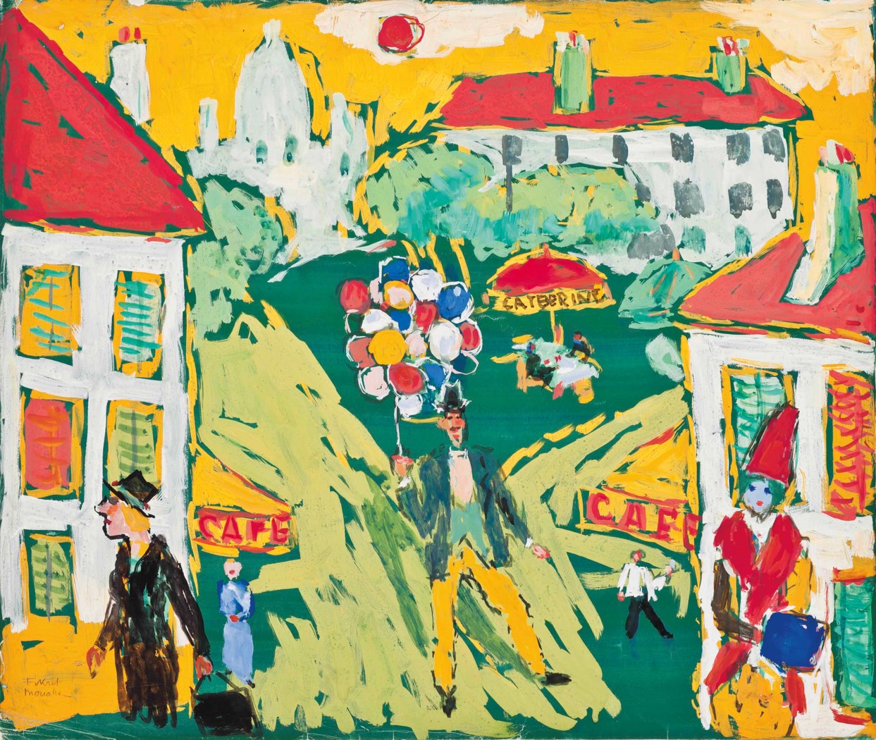 Fikret Muallâ (1903-1967) , Café Catherine | Christie's