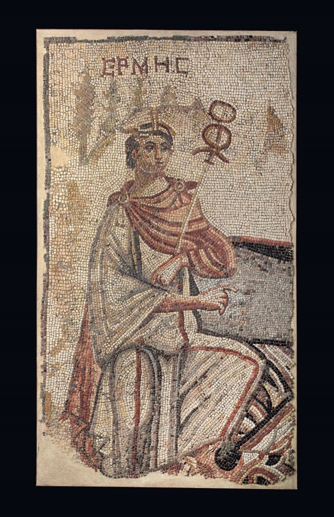 A BYZANTINE MOSAIC PANEL