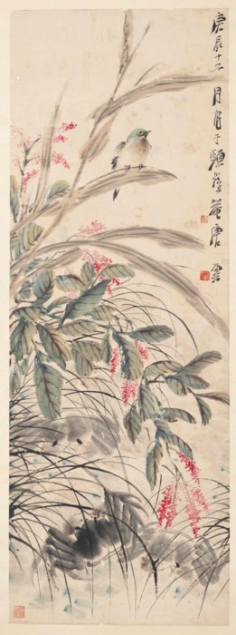 TANG YUN (1910-93) , BIRDS AND FLOWERS | Christie's