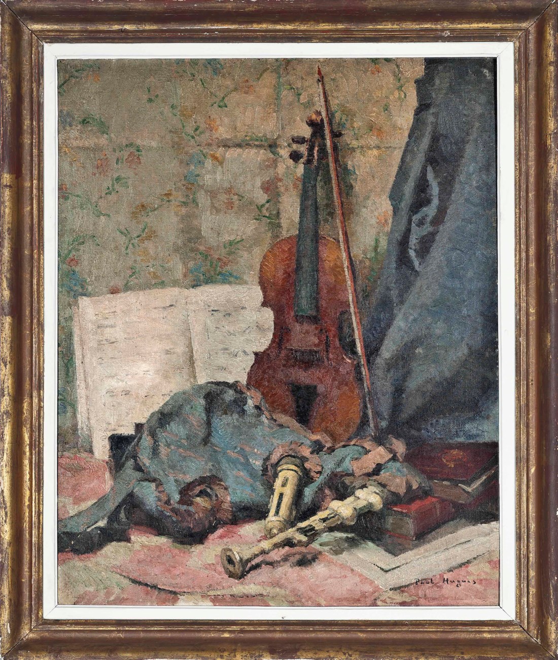 Paul Jean Hugues (French, 1891-c.1950) , The music lesson | Christie's