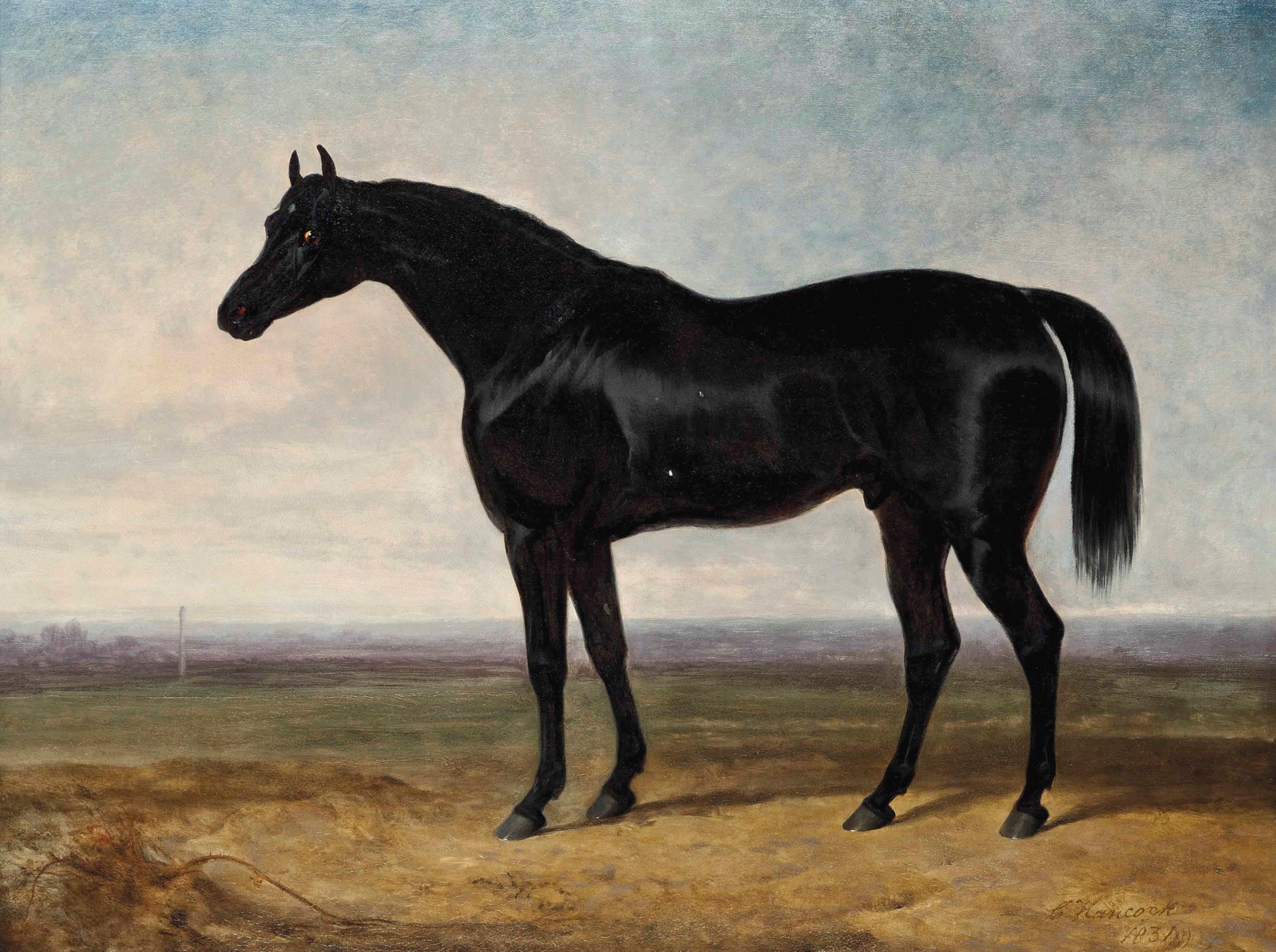 Charles Hancock (1802-1877) , A favourite hunter | Christie's