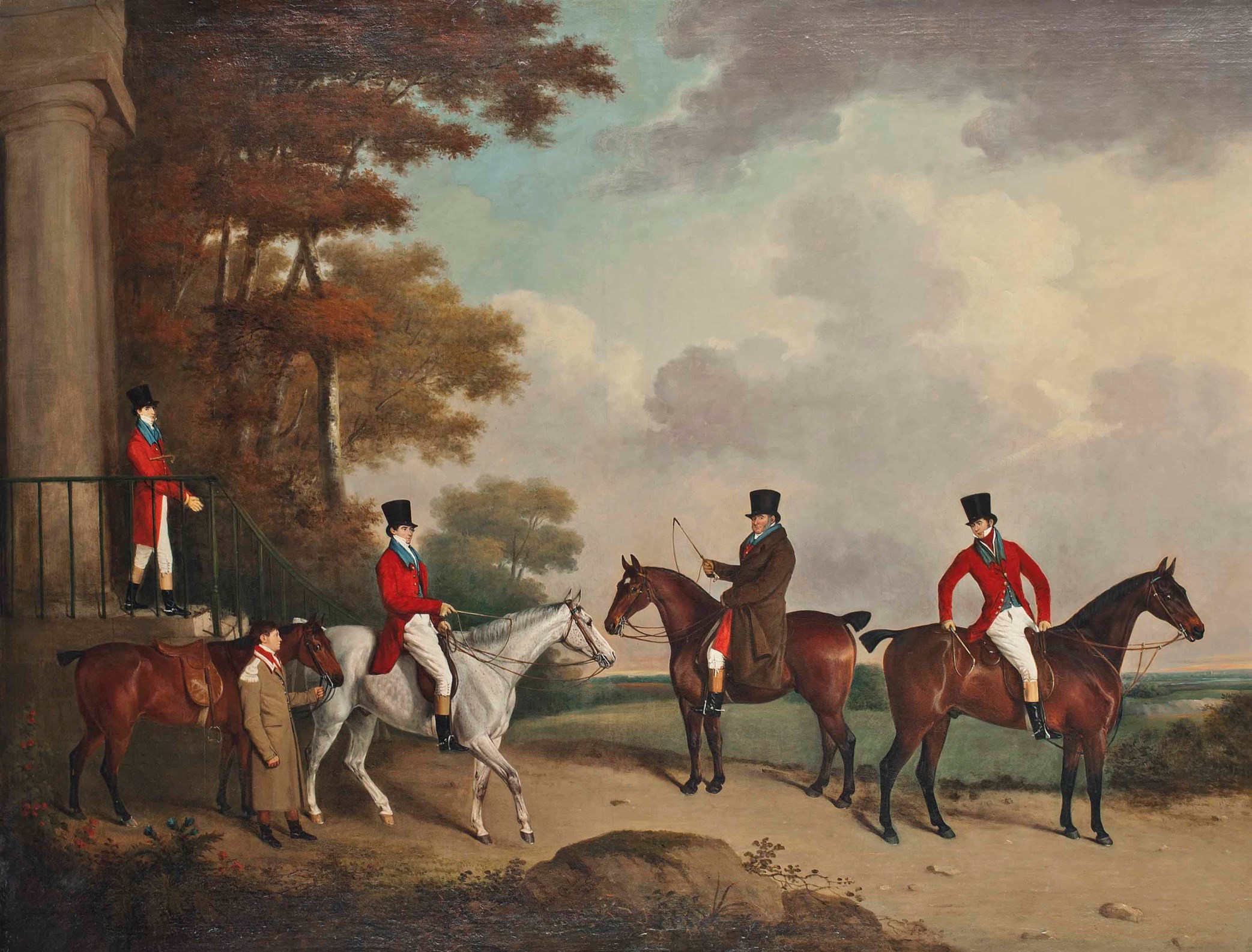 Henry Bernard Chalon (1740-1849) , The Reverend George Bower, the ...