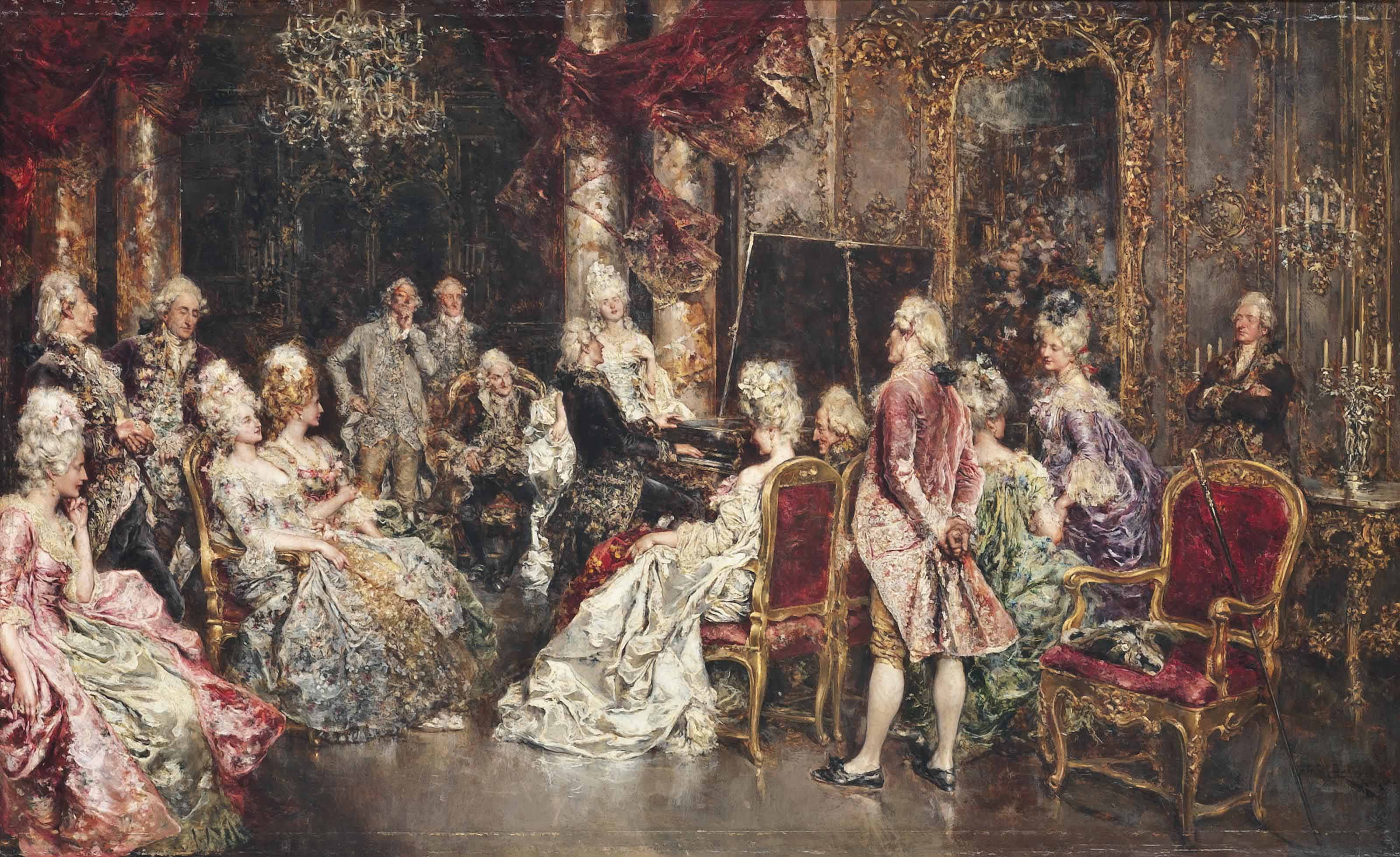 Juan Pablo Salinas (Spanish, 1871-1946) , The young maestro | Christie's