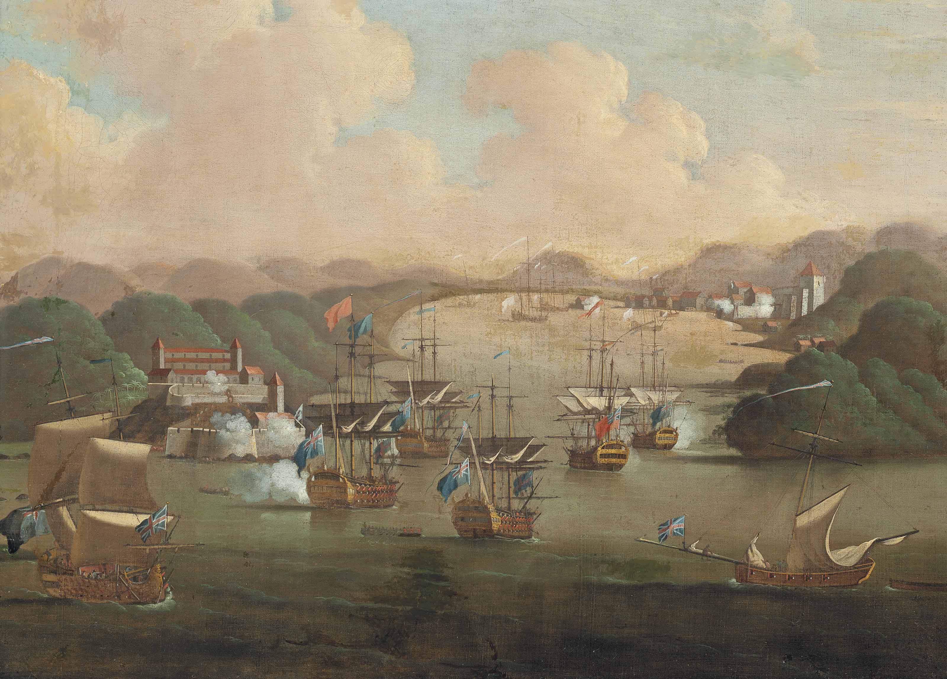 Studio of Samuel Scott (London 1703-1772 Bath)