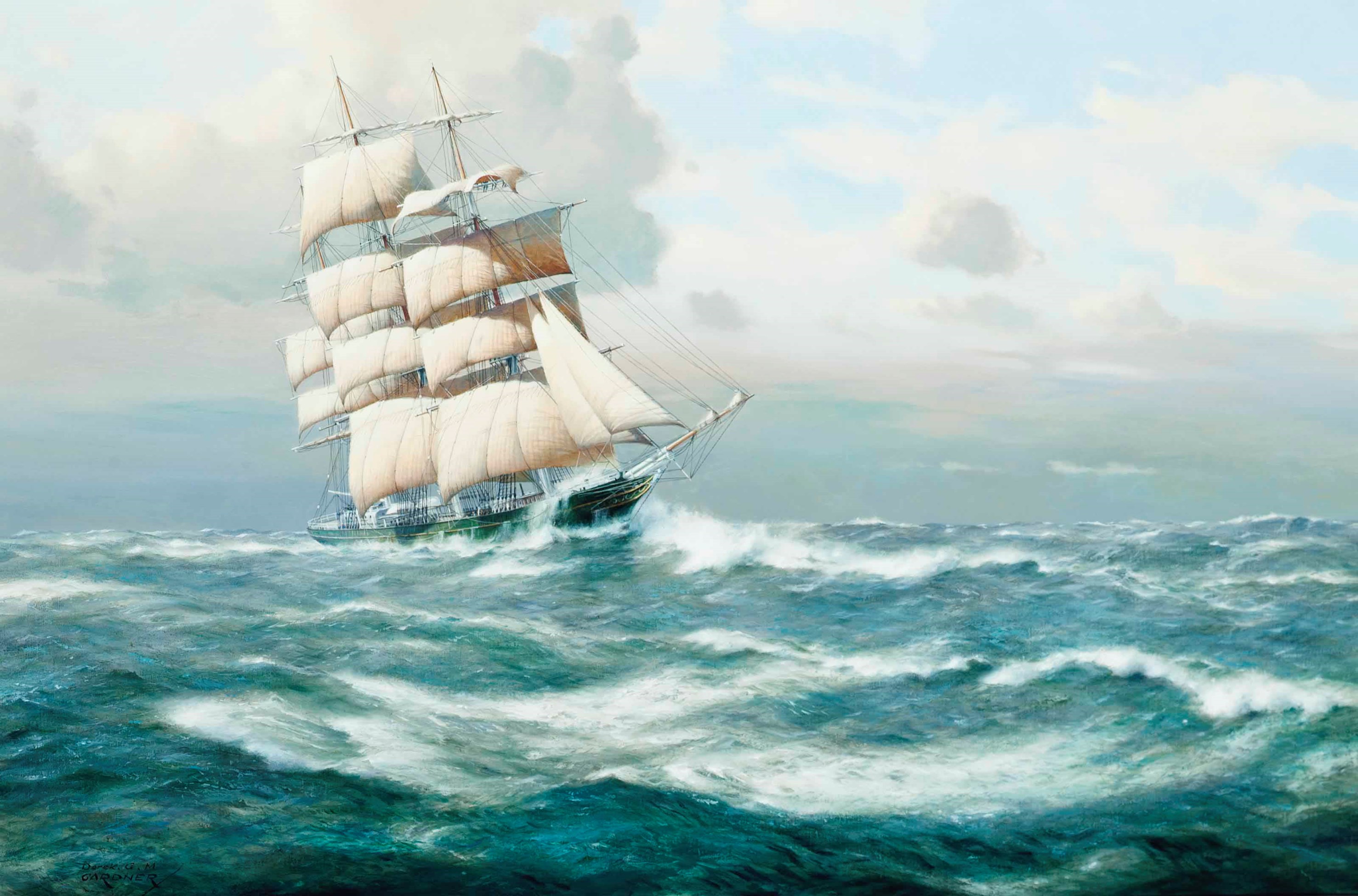 Derek George Montague Gardner, R.S.M.A. (1914-2007) , The renowned tea ...