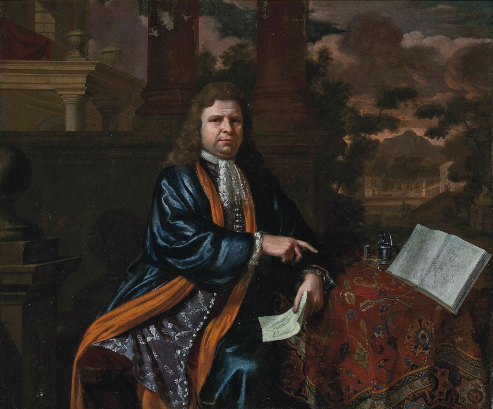 Circle of Caspar Netscher (Heidelberg 1639-1684 The Hague)