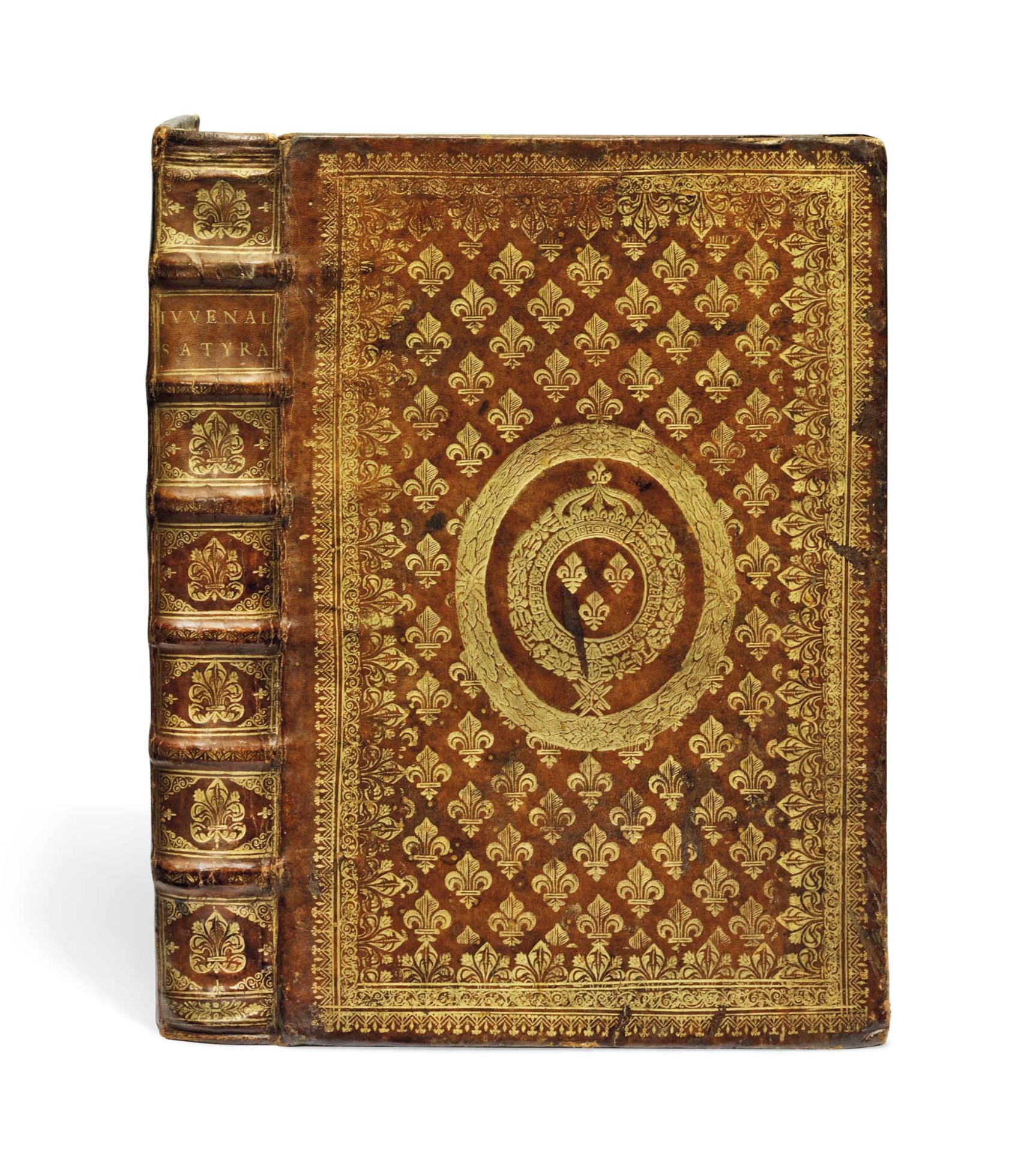 BINDING -- JUVENALIS, Decimus Junius (c.60-140) & Aulus PERSIUS FLACCUS ...