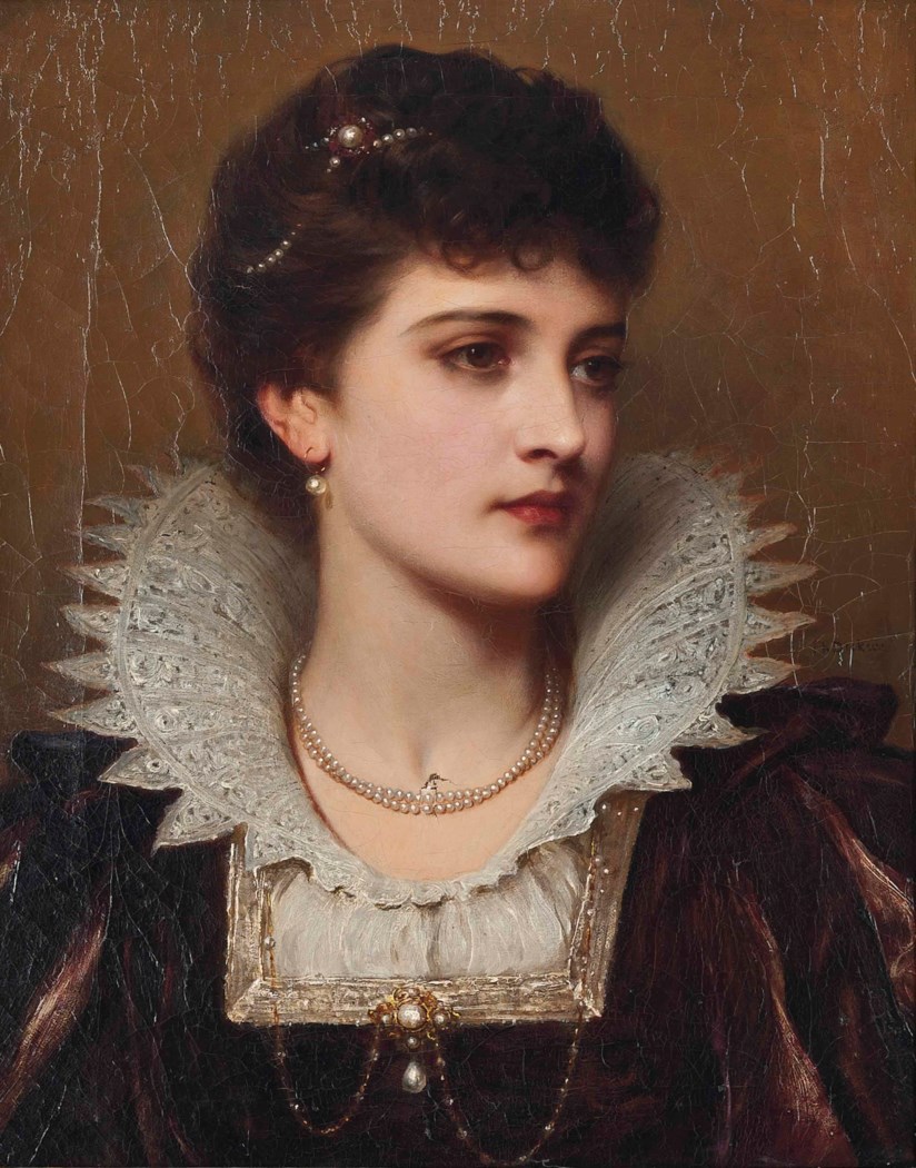 Thomas Francis Dicksee (1819-1895) , Amy Robsart | Christie's