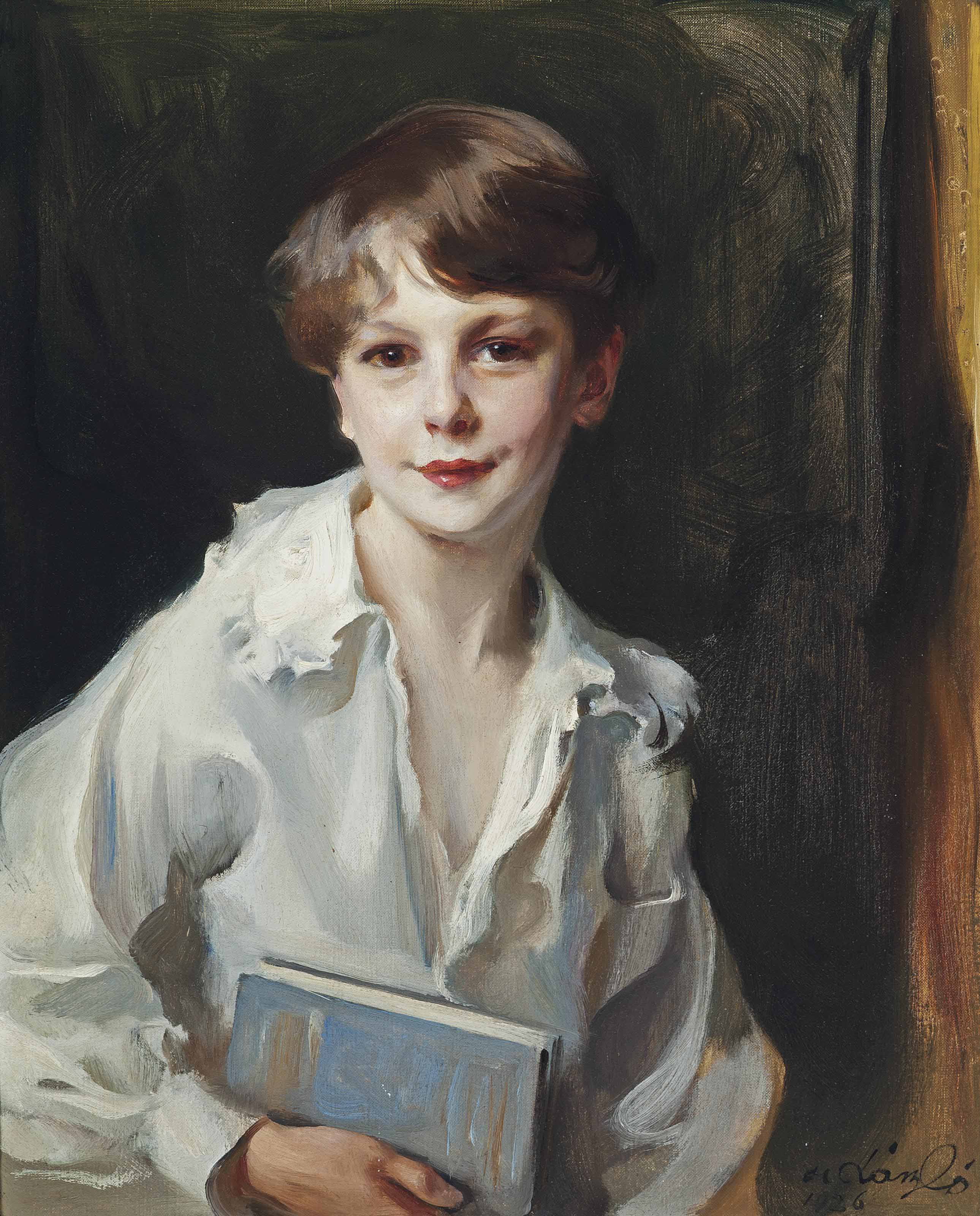 Philip Alexius de László (1869-1937) , Portrait of Charles Douglas ...