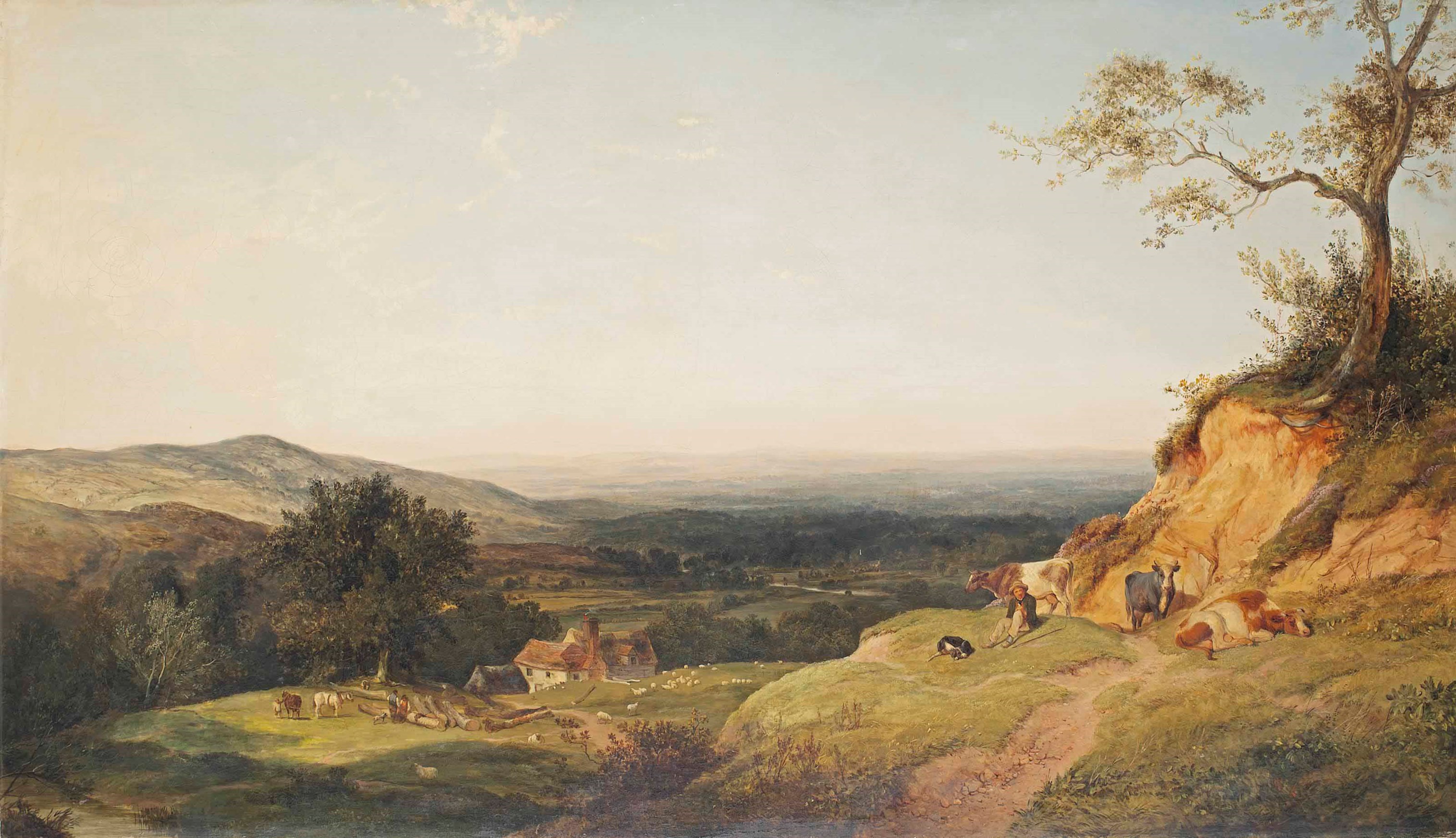 Circle of George Cole (1810-1883) , A favourite view | Christie's