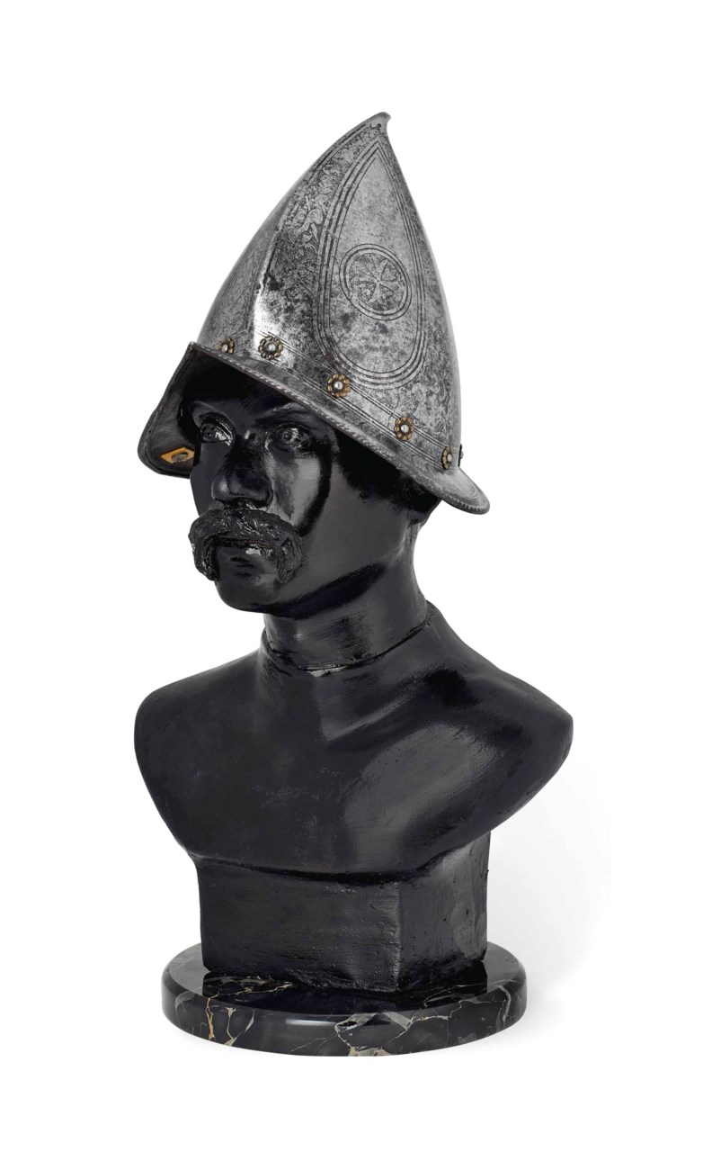 A NORTH ITALIAN ETCHED MORION