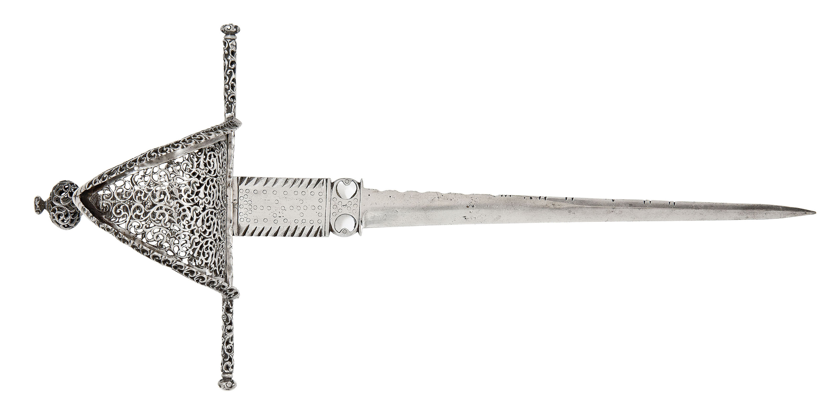 A LEFT-HAND DAGGER ( MAIN GAUCHE ) , IN NORTH ITALIAN 17TH CENTURY ...