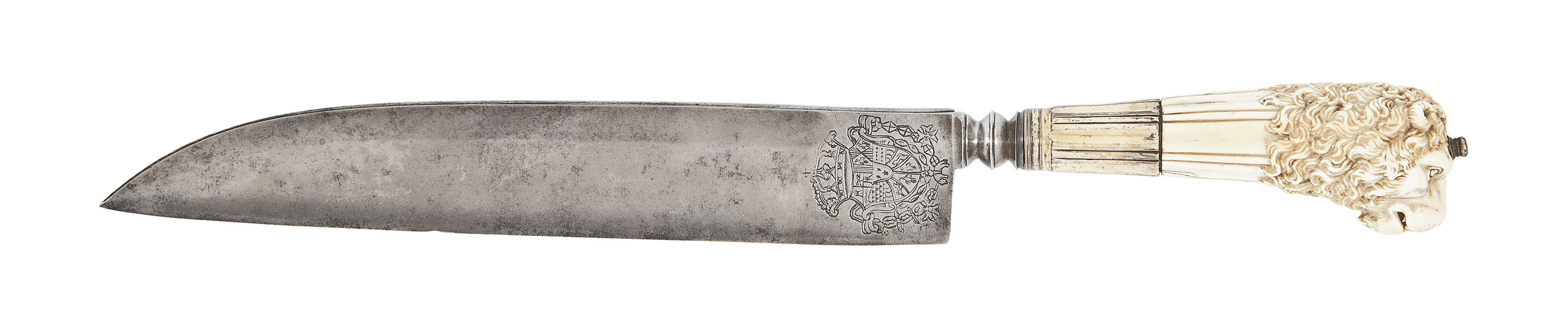 A FINE ITALIAN (SARDINIAN) HUNTING KNIFE