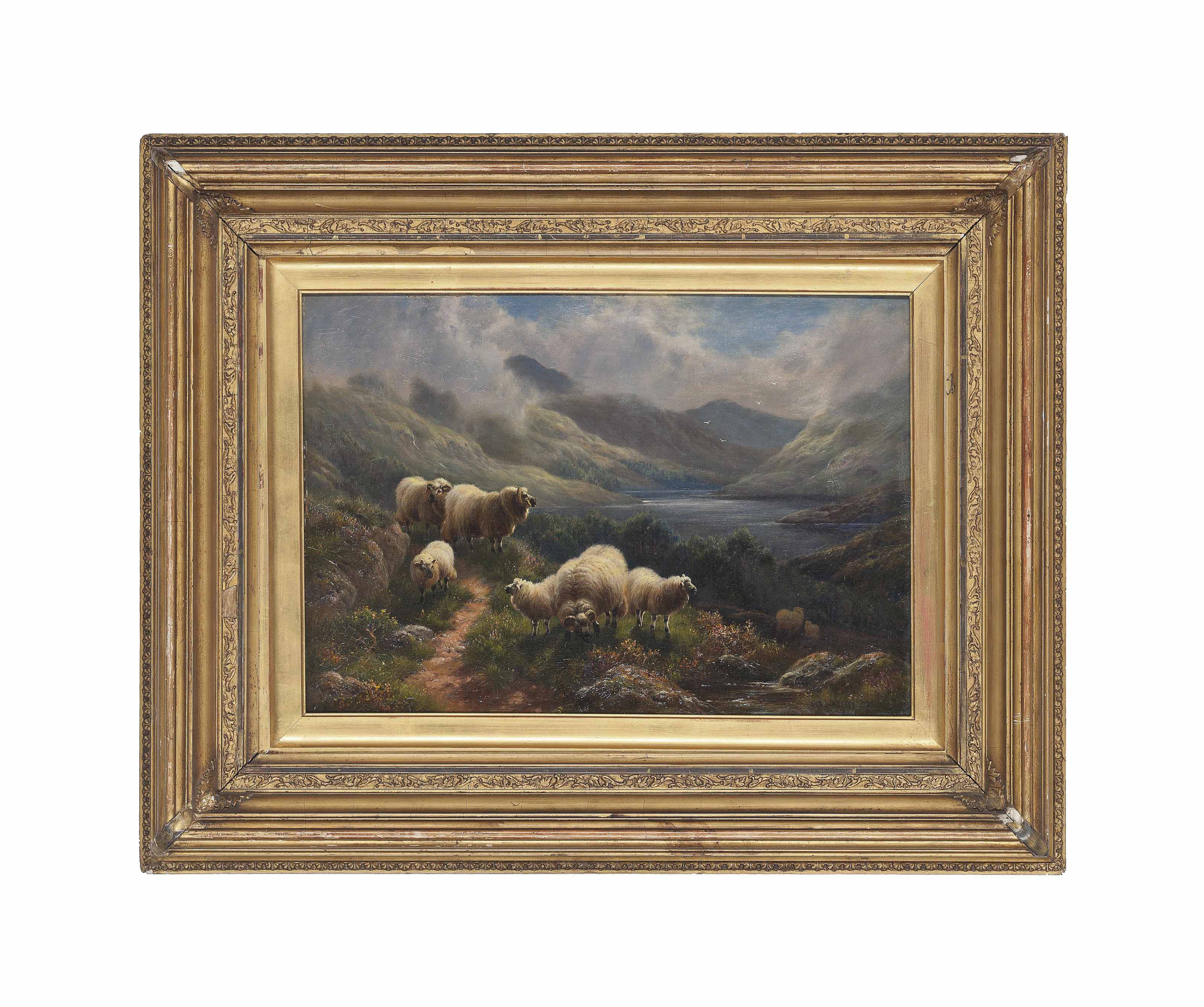 Robert Watson Oil On Canvas