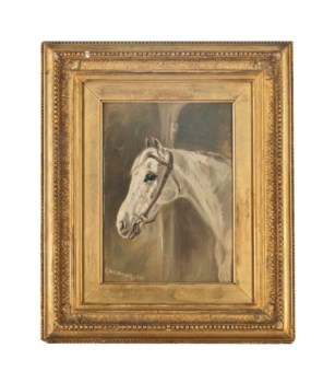 Robert L. Alexander, R.S.A., R.S.W. (1840-1923) , The head of a white ...