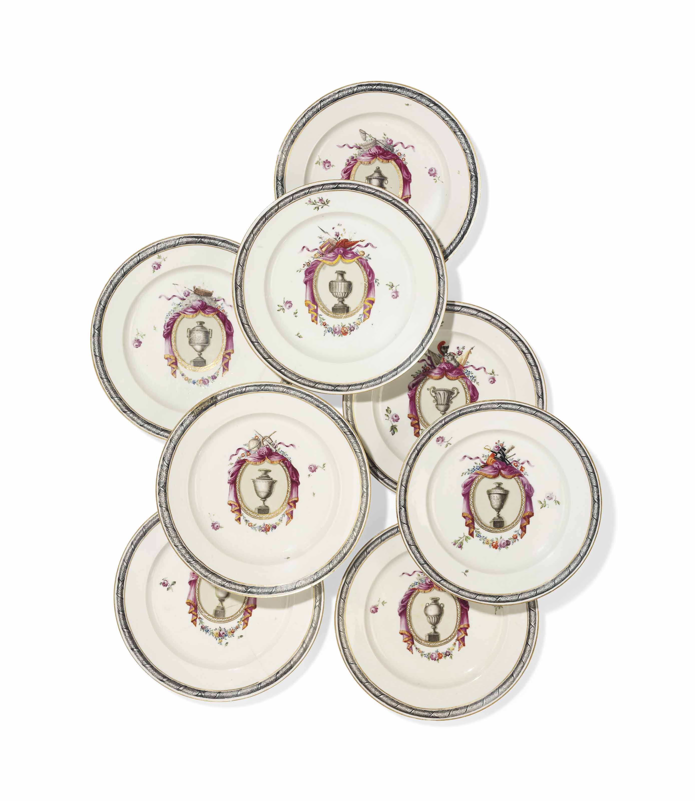 A SEVRES BLEU FALLOT GROUND COFFEE-CUP (GOBELET 'CALABRE') , 1763, BLUE ...