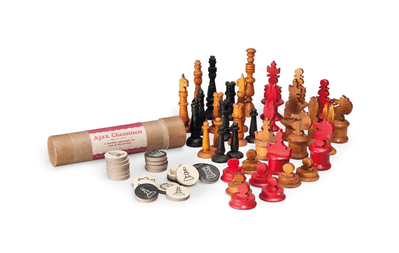THREE WORLD WAR II CHESS SETS, 1940S | Christie's