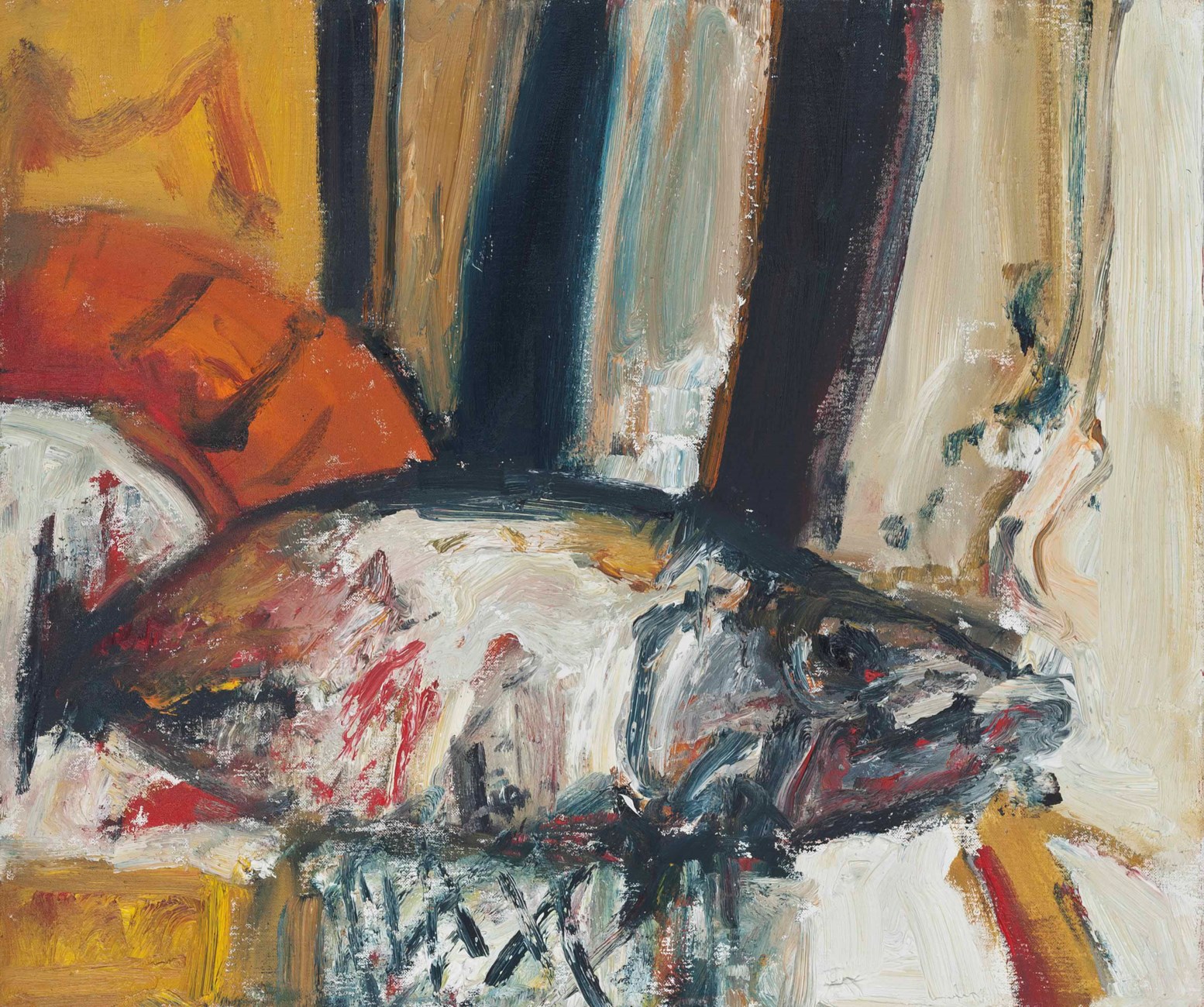 John Bellany, H.R.S.A., R.A. (b. 1942) , Still life with fish | Christie's