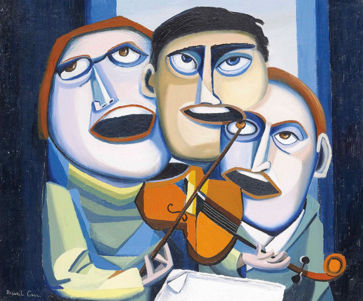 David Carr (1915-1968) , The Three Violinists | Christie's
