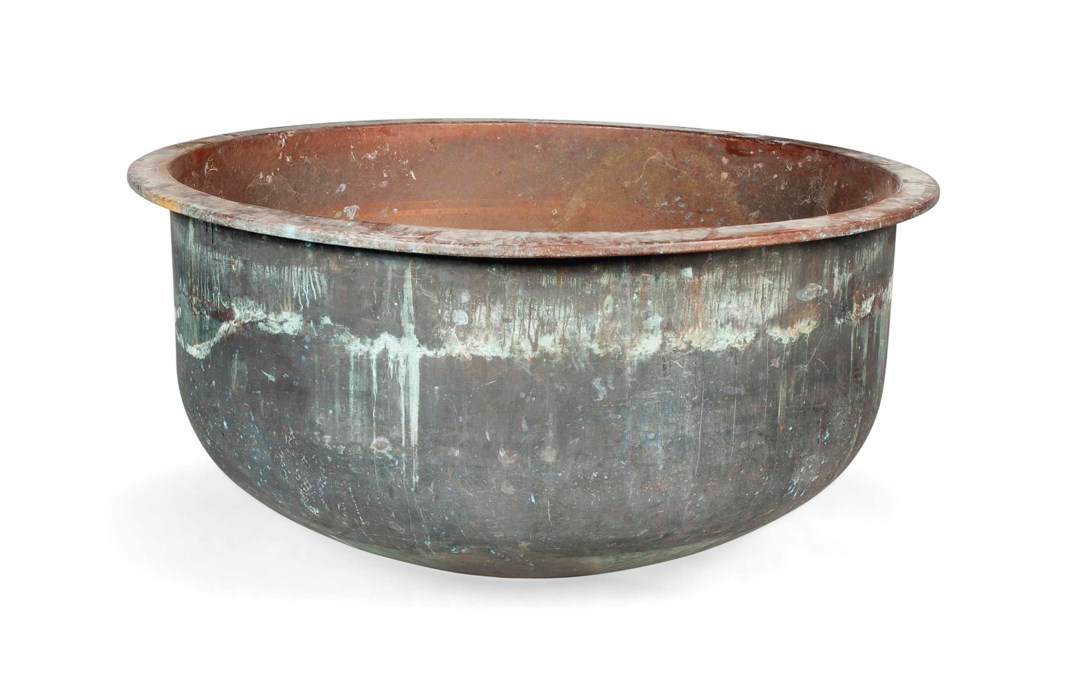 A LARGE COPPER WATER VAT , LATE 19TH CENTURY | Christie's