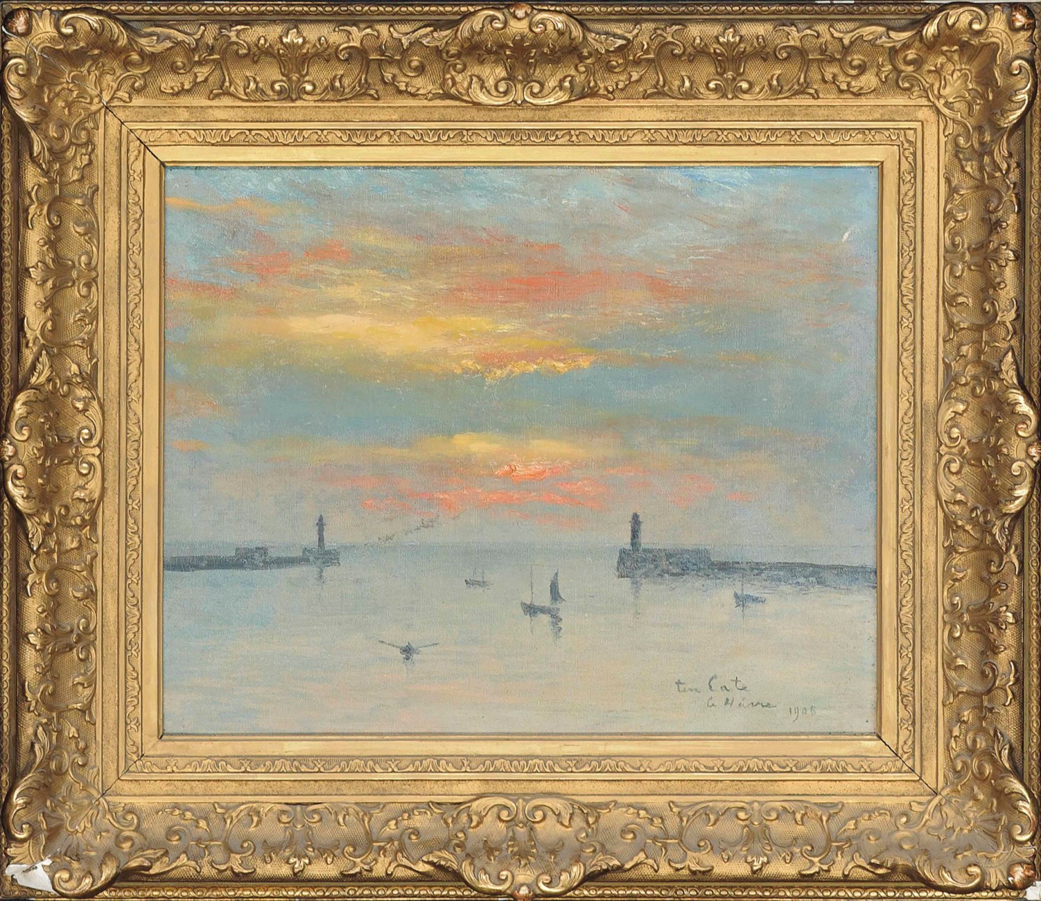 Siebe Johannes ten Cate (Dutch, 1858-1908) , La Harve | Christie's