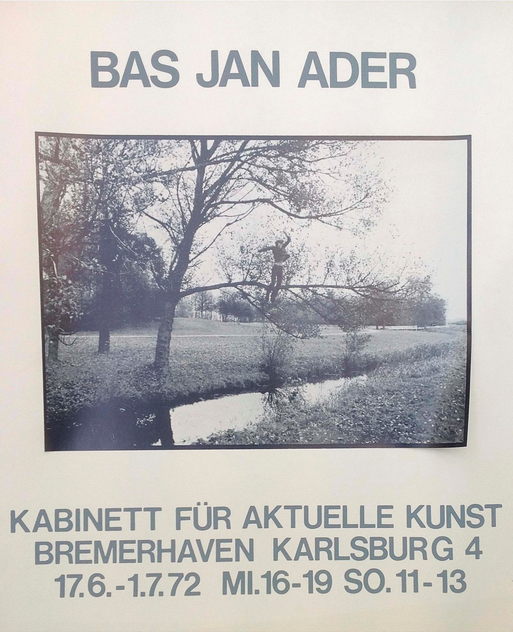 Bas Jan Ader (1942-1975), Broken Fall (Organic) | Christie's