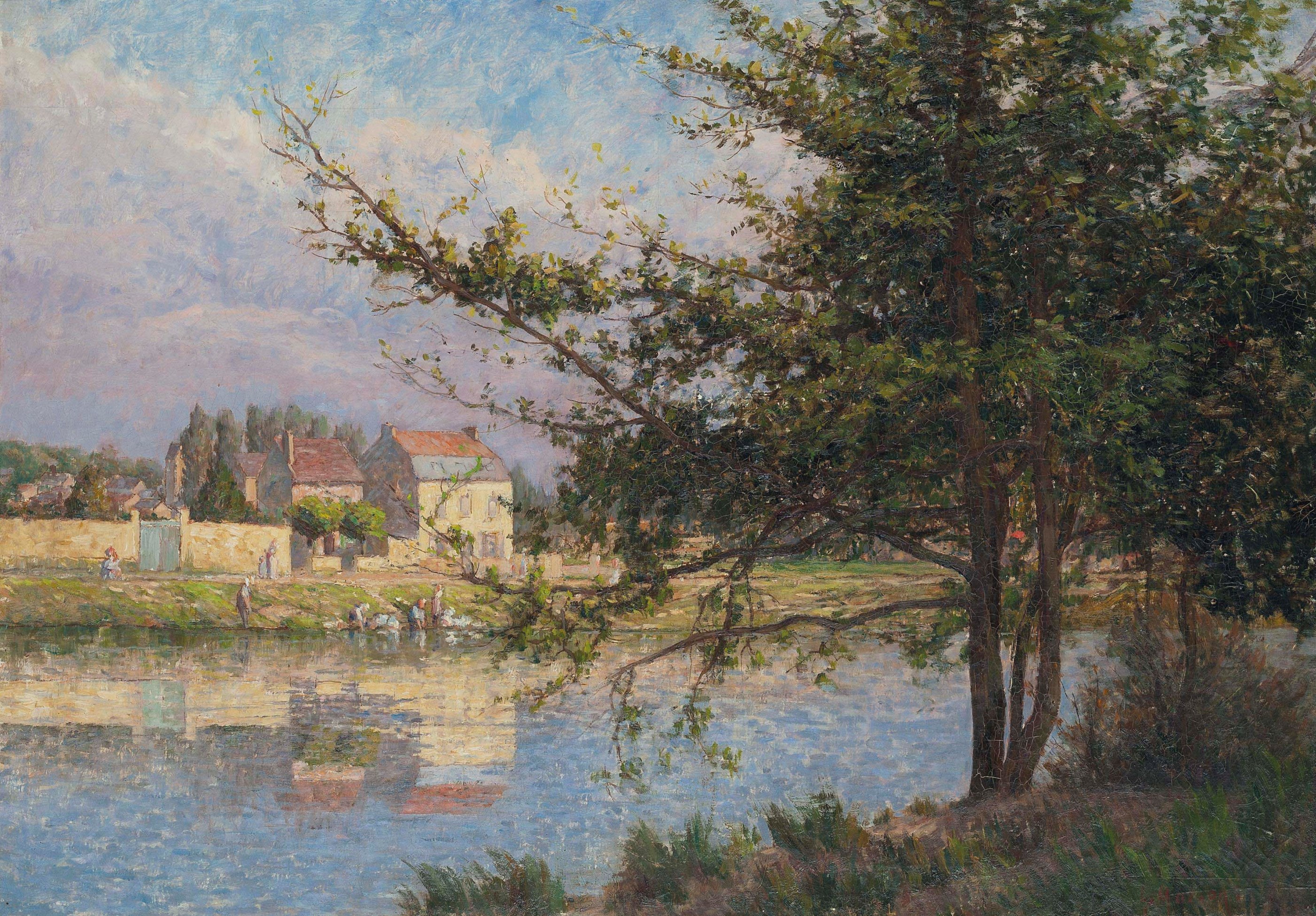 Georges Masson (French, 1875-1949) , Les lavandières | Christie's