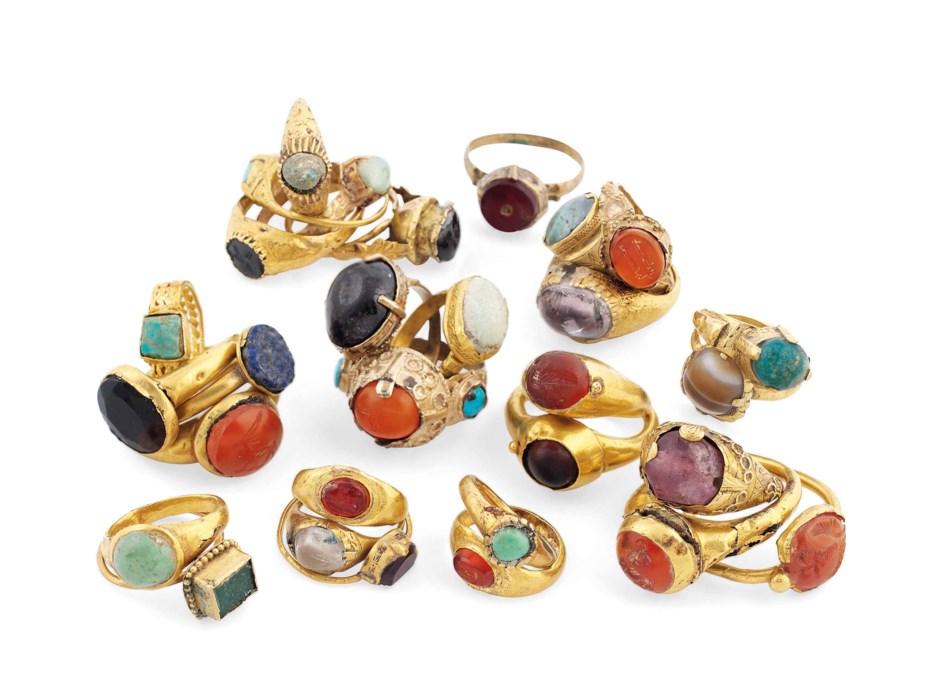 A COLLECTION OF GOLD RINGS , NEAR EAST AND IRAN | Christie's