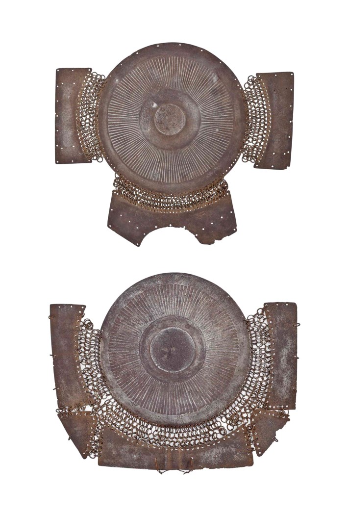 TWO OTTOMAN STEEL ARMOUR PECTORAL DISCS , TURKEY, 16TH CENTURY | Christie's