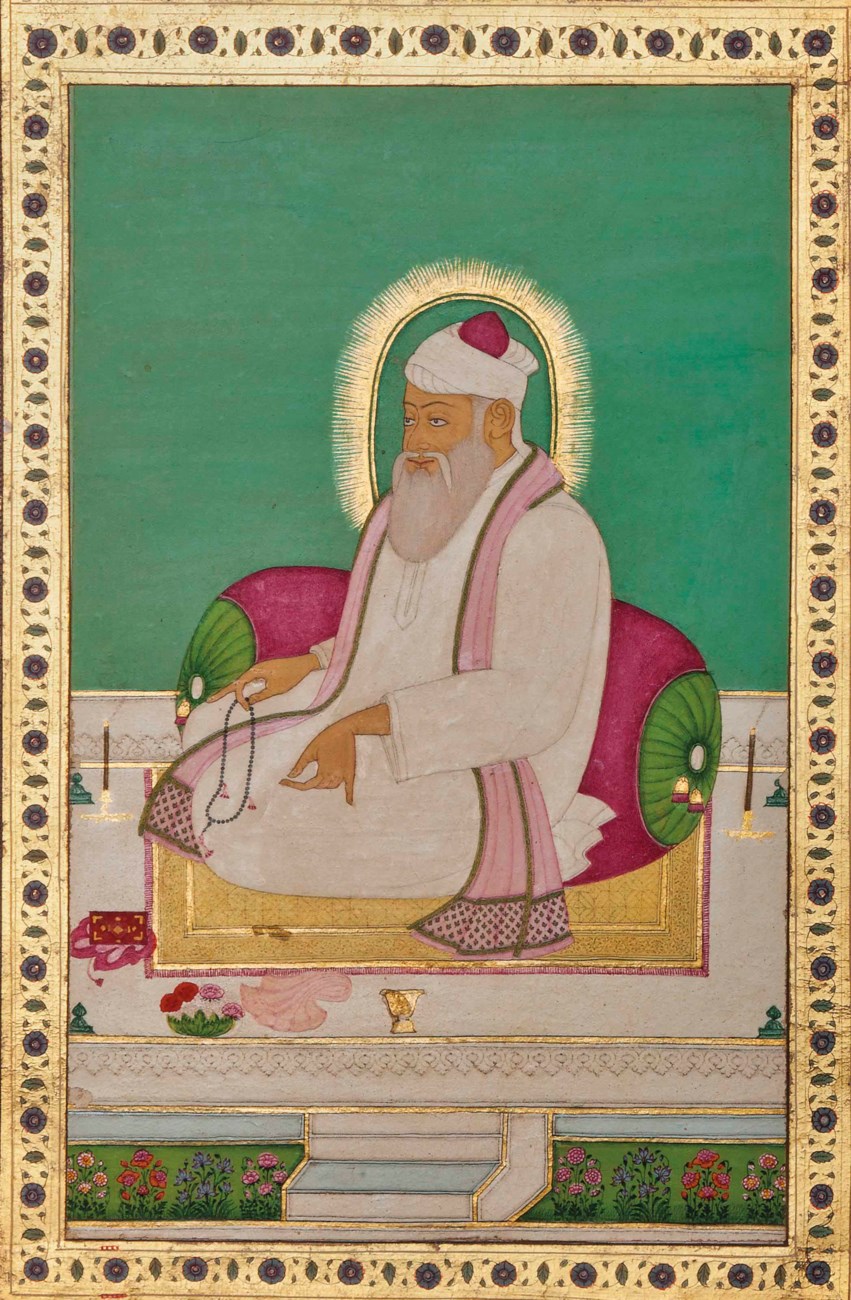 A PORTRAIT OF NASIR AL-DIN MUHAMMAD MAHMUD CHIRAGH DIHLAWI , NORTH ...