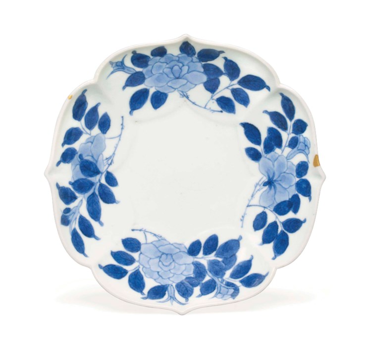 A Japanese Nabeshima Dish , EDO PERIOD (LATE 17TH-EARLY 18TH CENTURY ...