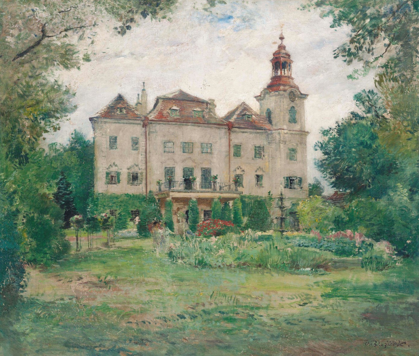 Oldrich Blasicek (Czechoslovakian, 1887-1953) , Le château | Christie's