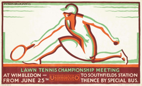 Percy Drake Brookshaw (1907-1993) , LAWN TENNIS CHAMPIONSHIP MEETING ...