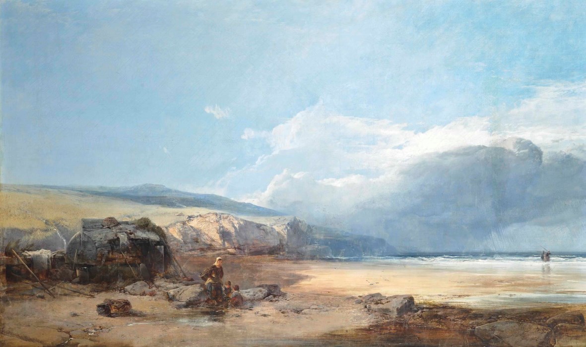 Henry Bright (1814-1873), Low-tide | Christie's