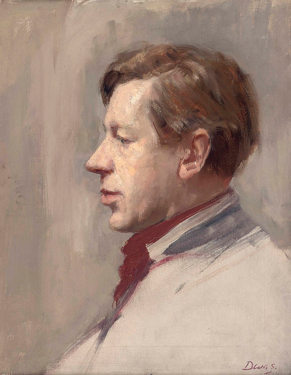 Anthony Devas, A.R.A. (1911-1958), Portrait of Laurie Lee | Christie's