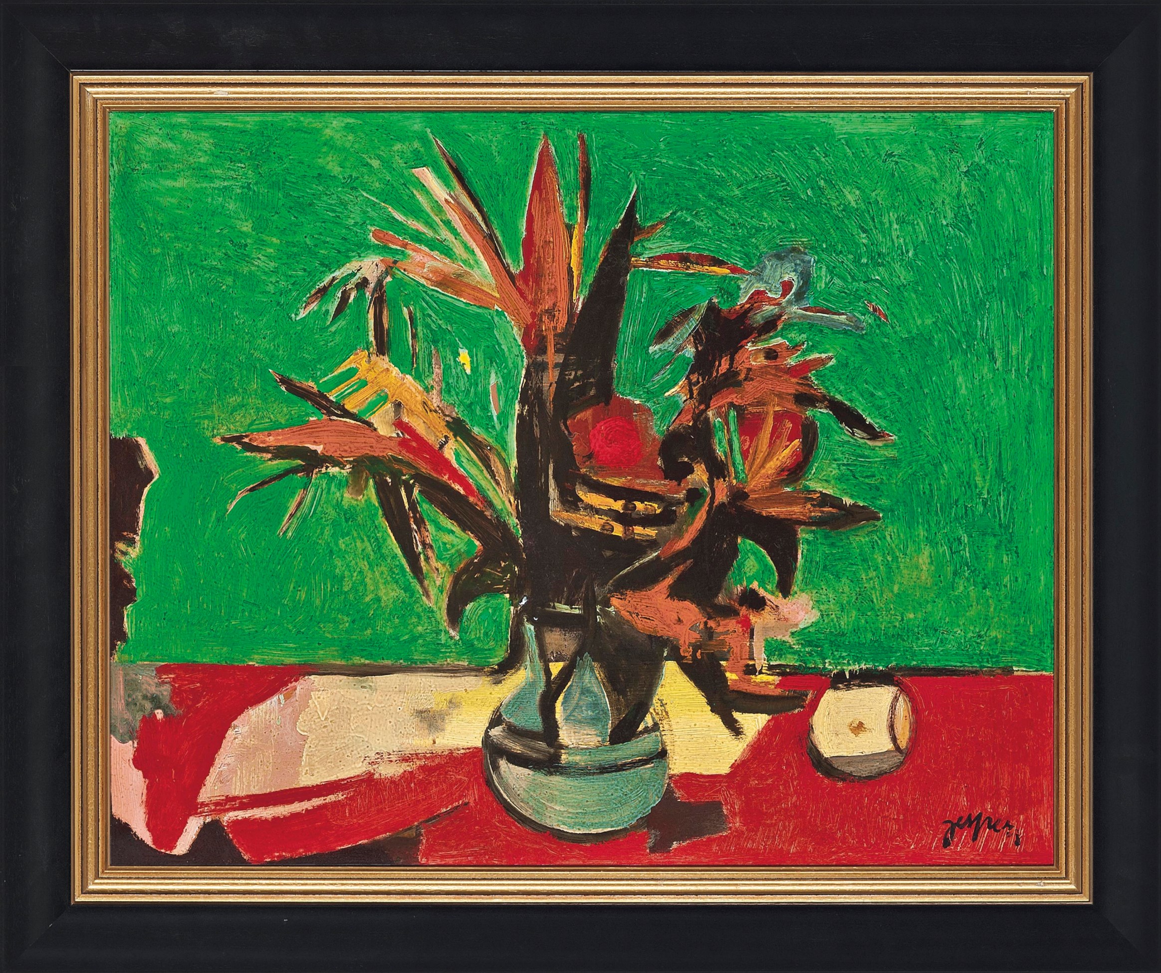 Floris Jespers (Belgian, 1889-1965) , Bird-of-paradise flowers | Christie's